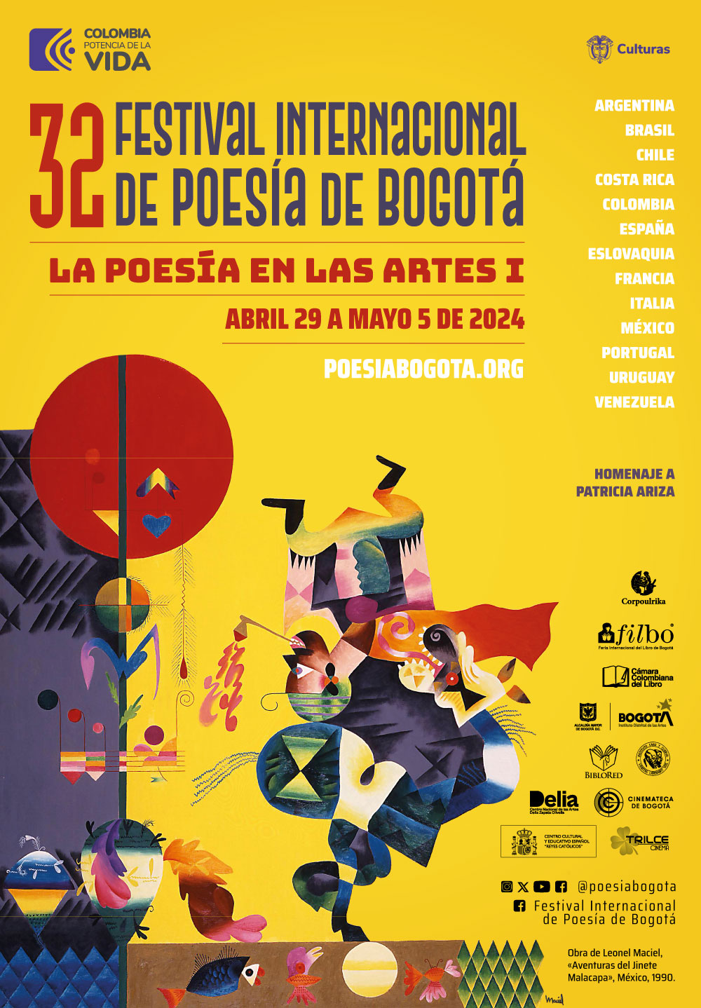 Invitados 32° Festival Internacional de Poesía de Bogotá – Festival Internacional de Poesía de ...